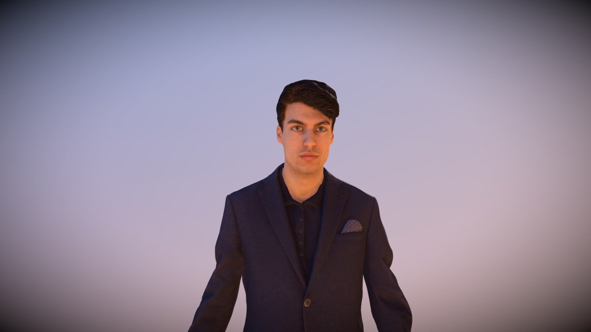 Animated Smart Casual Man Elegant A-pose Prime - Buy Royalty Free 3D ...