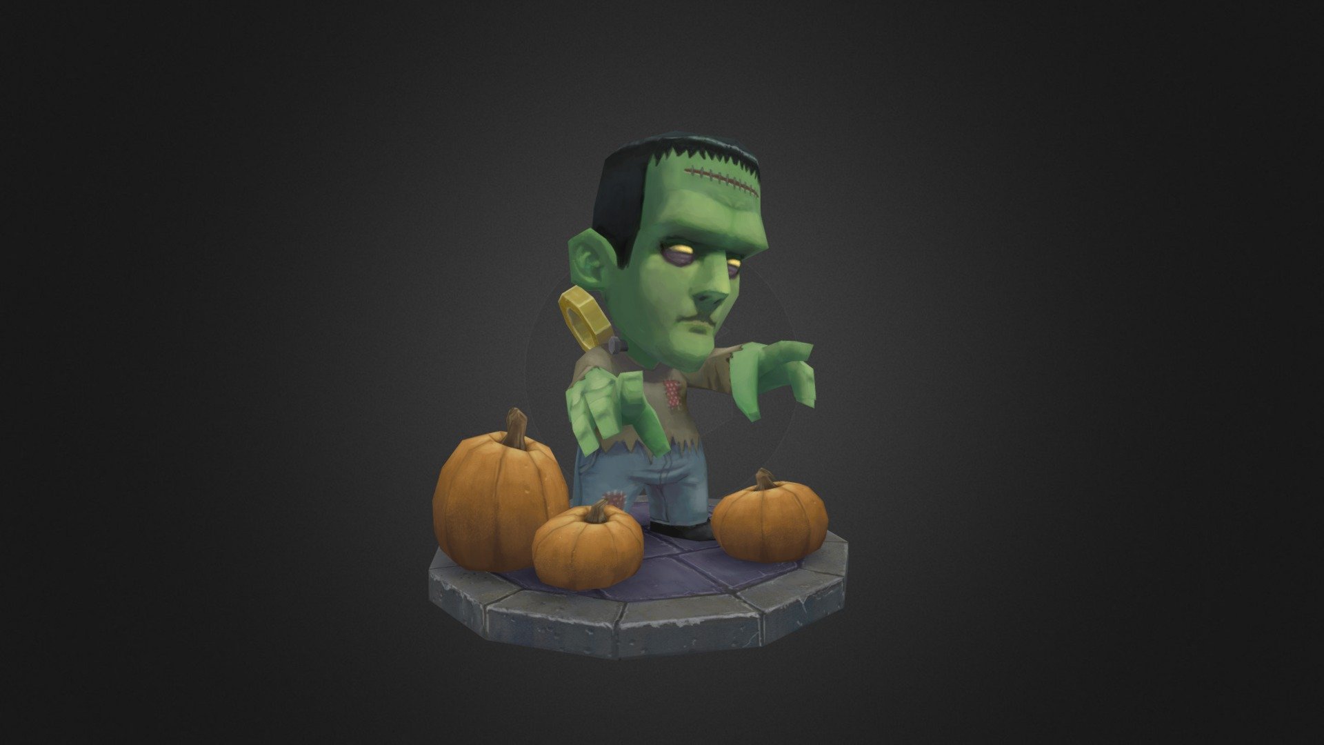Frankie - 3D model by xrg [389f7a7] - Sketchfab
