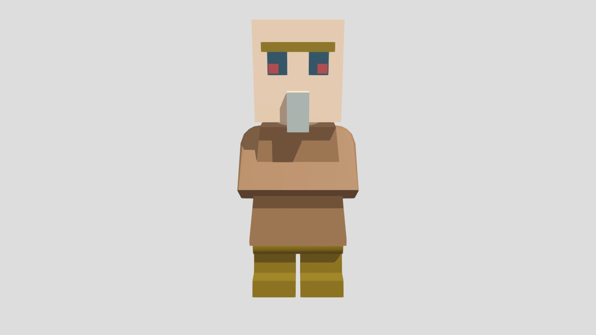 Villager - 3D model by Benbobobbins [38a0735] - Sketchfab
