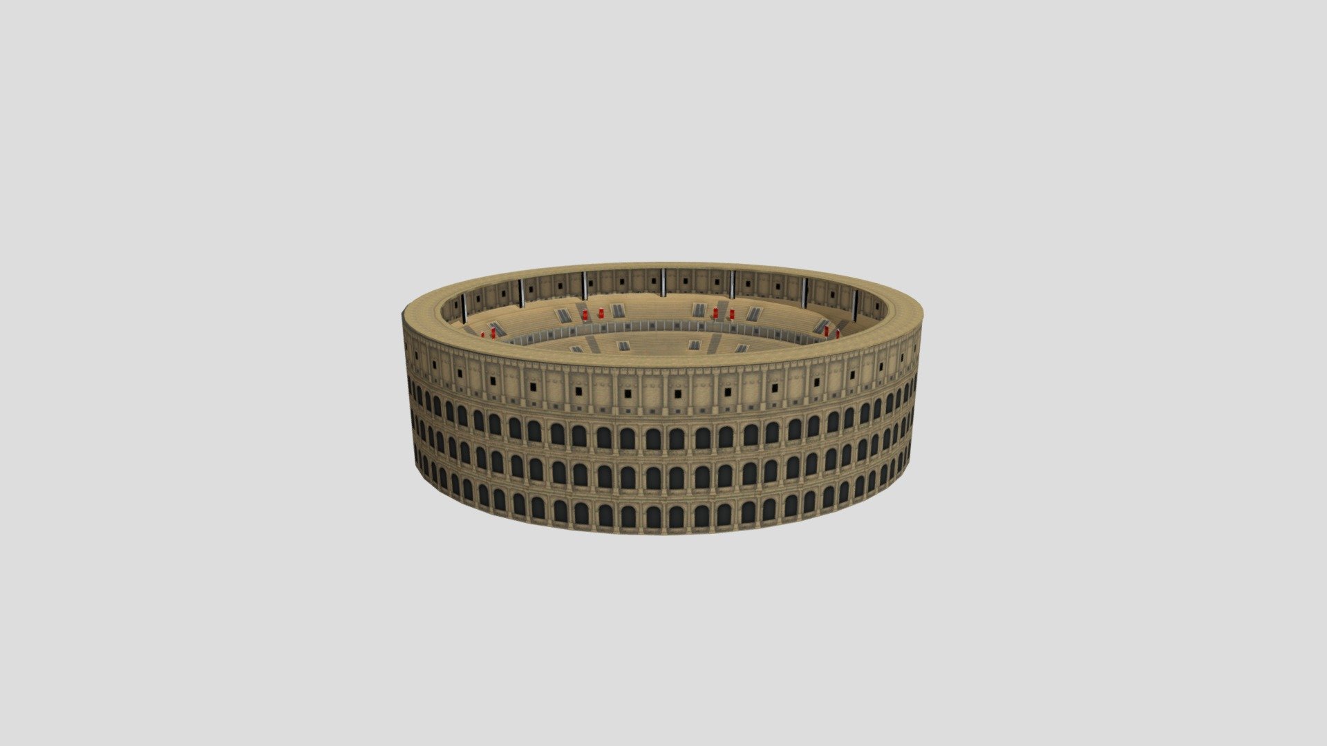 Coliseum - 3D model by SmallBattleBug [38a07ad] - Sketchfab