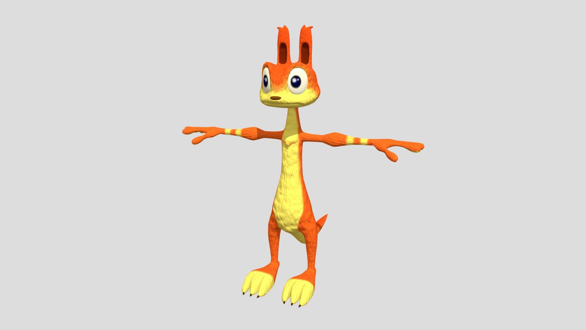 Daxter color - Download Free 3D model by Juanma SinNuel (@JuanmaSinNuel ...