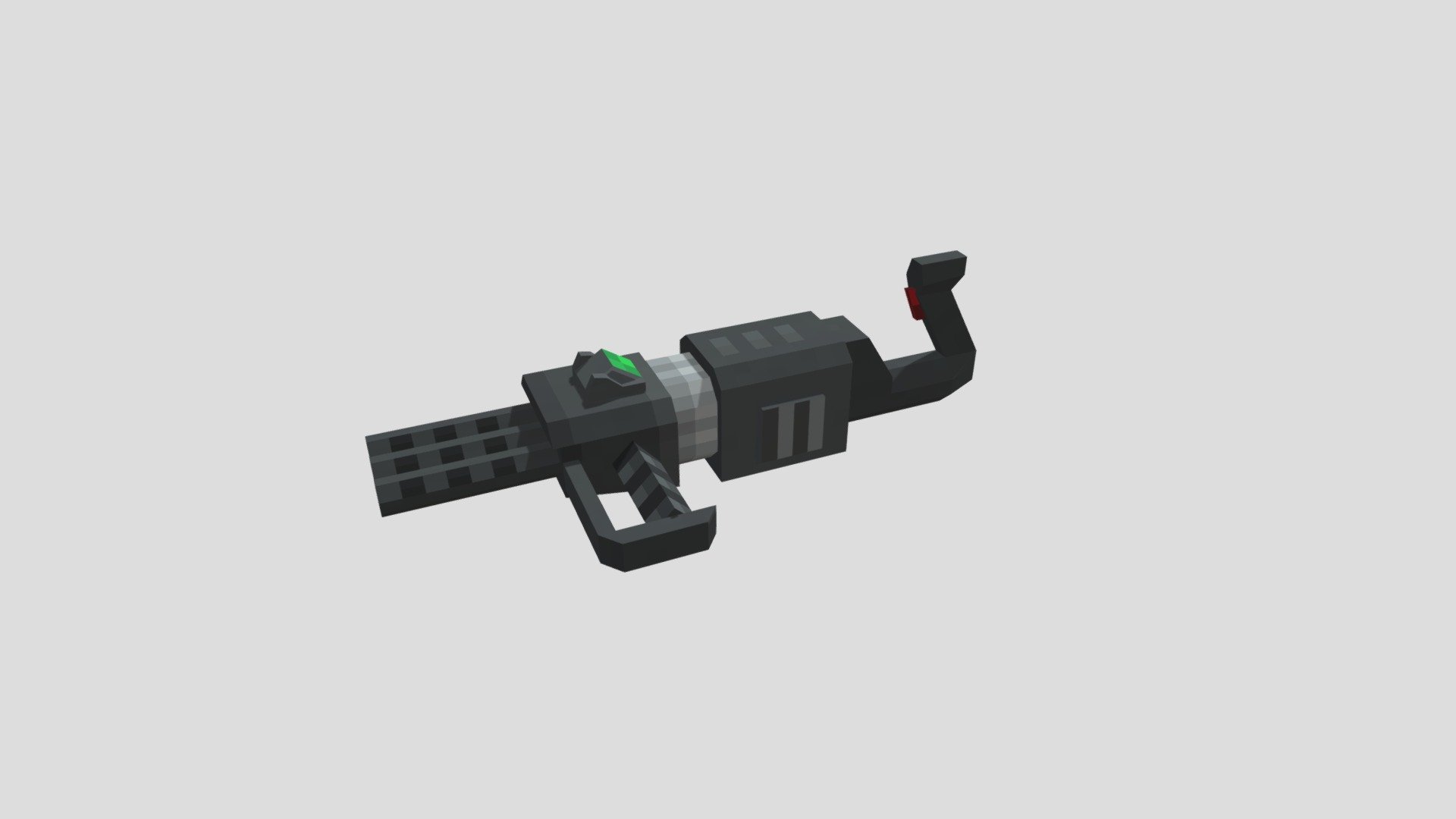Chaingun - 3D model by SergoJpg [38a200c] - Sketchfab