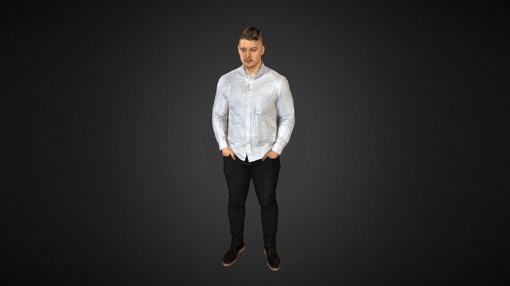 A scan of myself #2 - 3D model by Artur (@bjornegrim) [38a4124] - Sketchfab