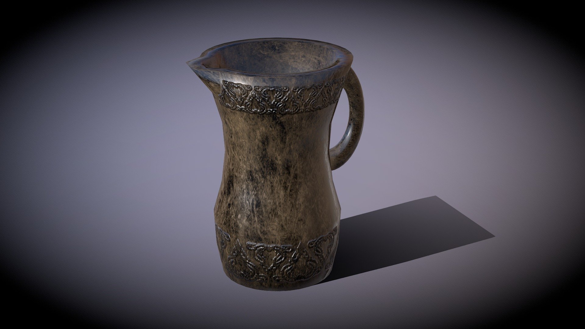Decretive Medieval Pitcher (Free) - Download Free 3D model by wolfgar74 ...
