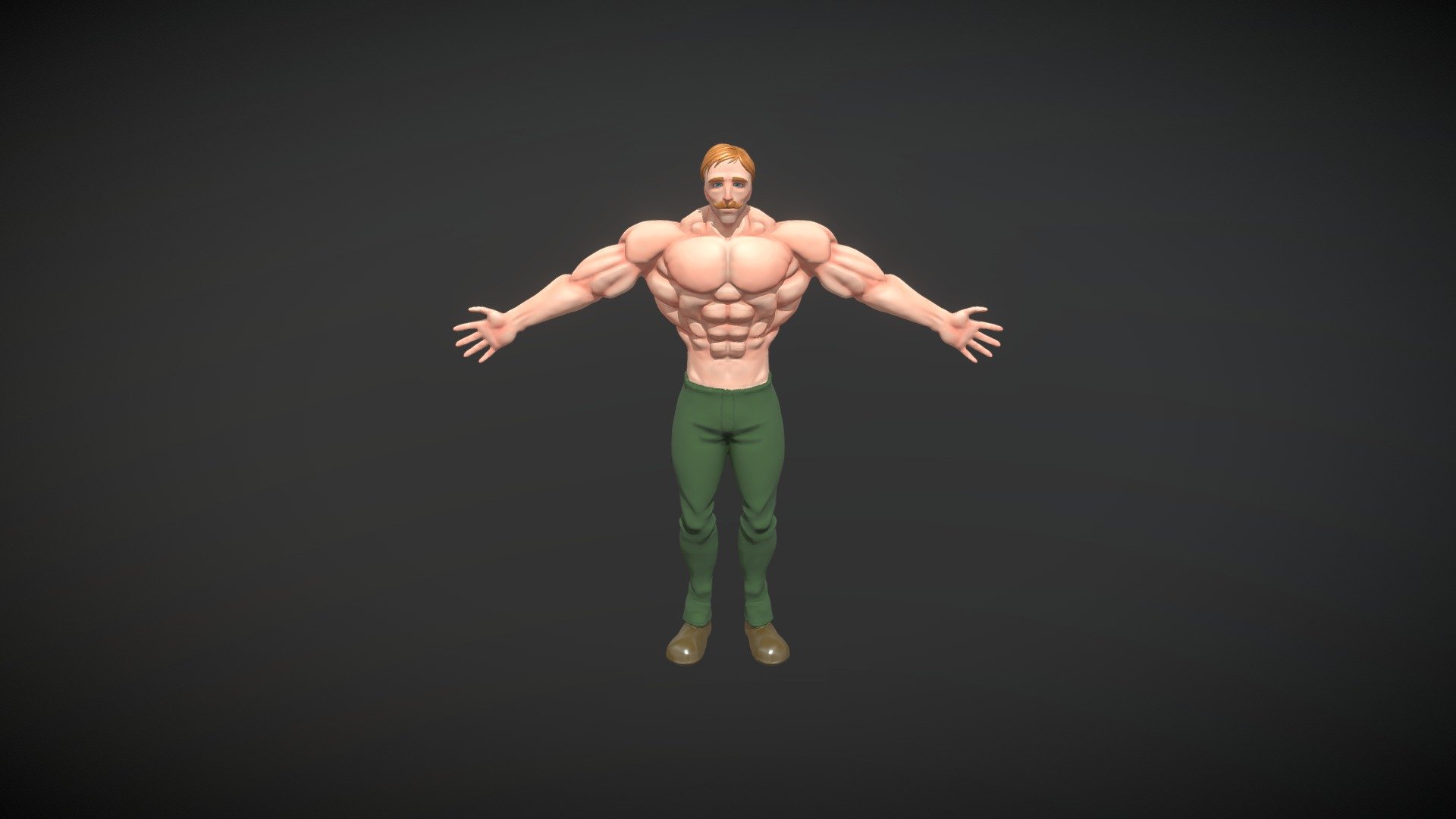 Escanor / Seven deadly sins / 3D / Textured - 3D model by Quentin ...