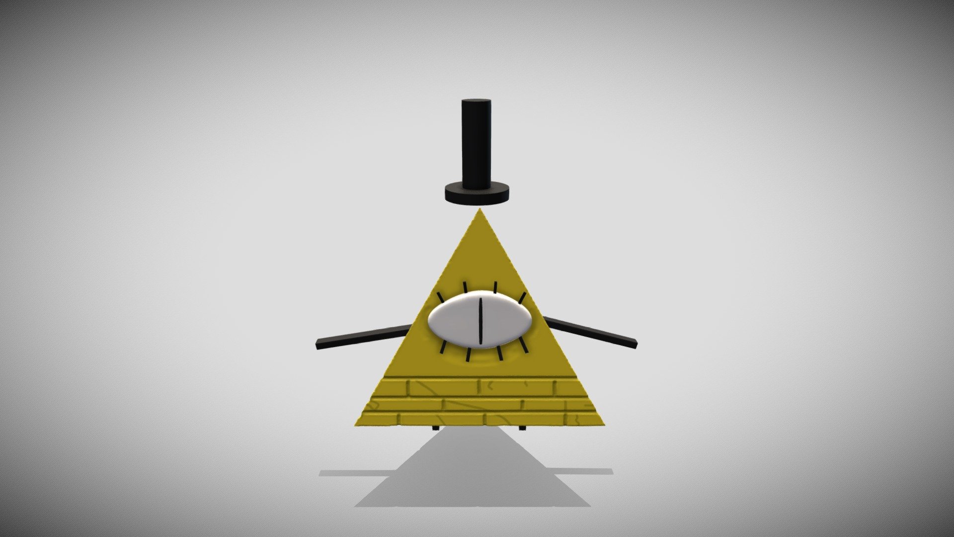 Bill Cipher - Download Free 3D model by Jorge_Nicolas370 [38a7f22 ...