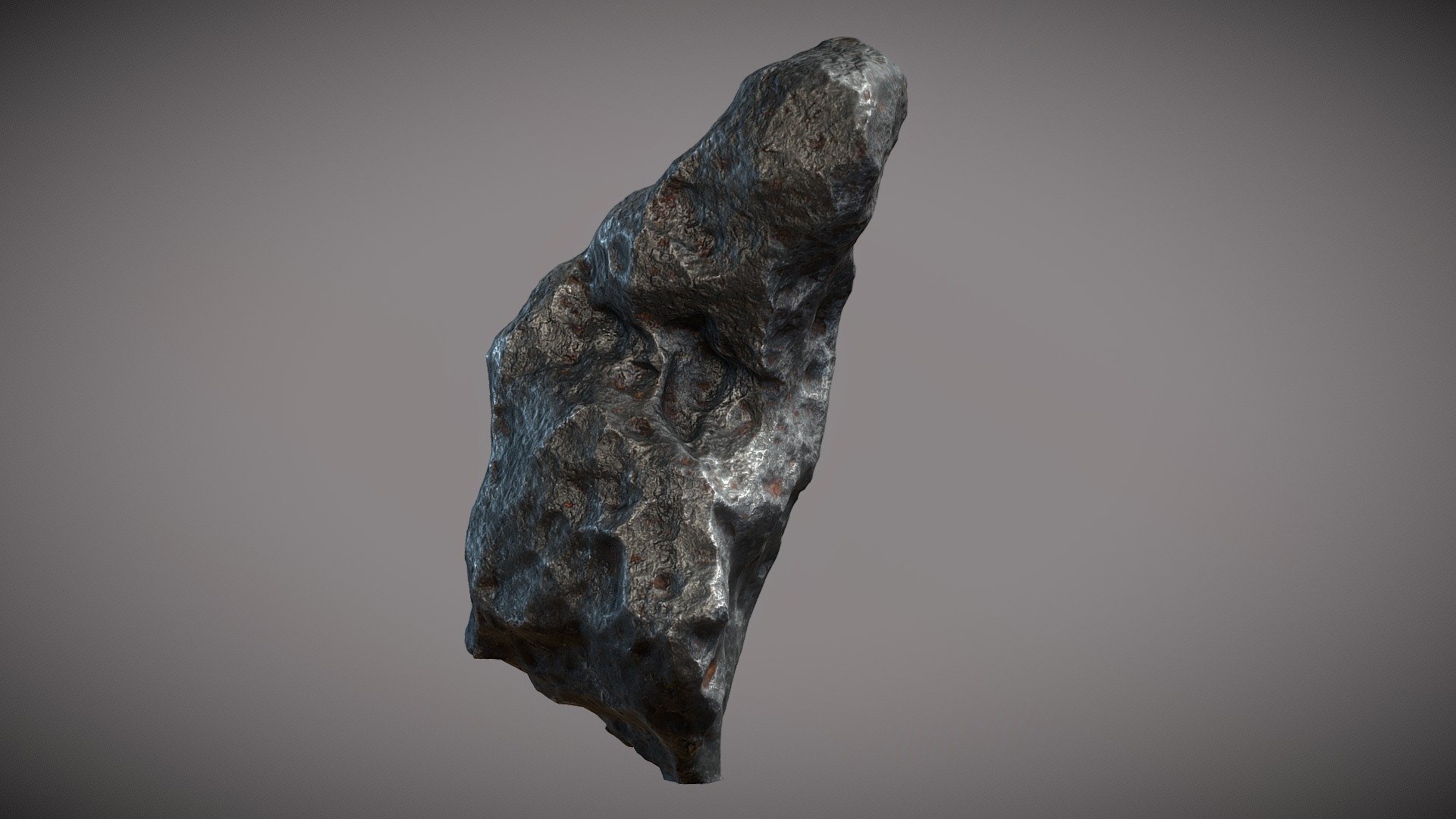 Meteorite (fragment from Campo del Cielo) - 3D model by igoricom ...