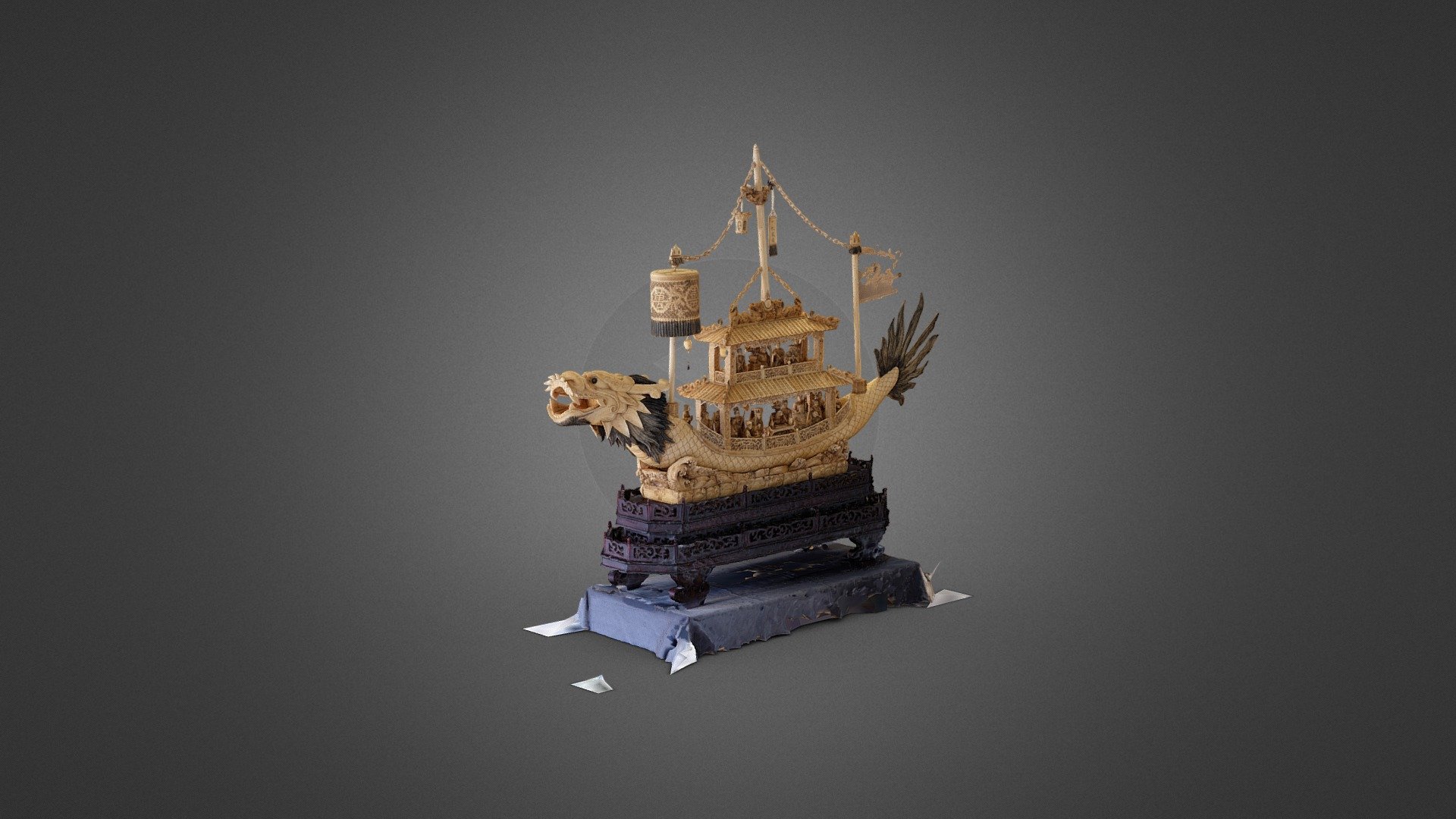 thuyen rong 1 - 3D model by Joseph Hoàng (@josephhoang) [38acb09 ...