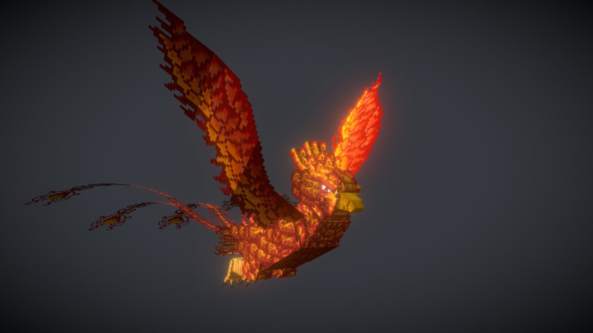 Phoenix - 3D model by Banathe [38ae9f2] - Sketchfab