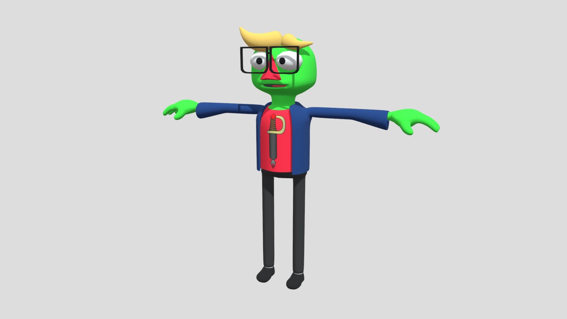 Calvin (The Pen Sword Adventures - Season 01) - 3D model by ...