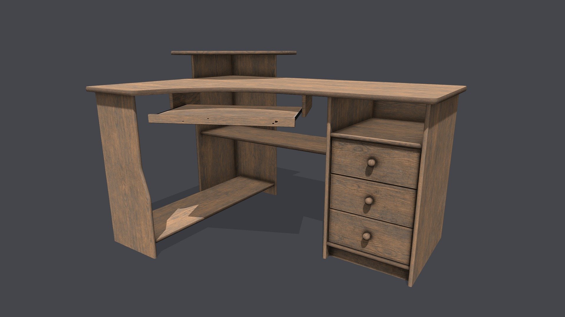 Desk 001 - Buy Royalty Free 3D model by Philip Gilbert (@PhilipAGilbert ...