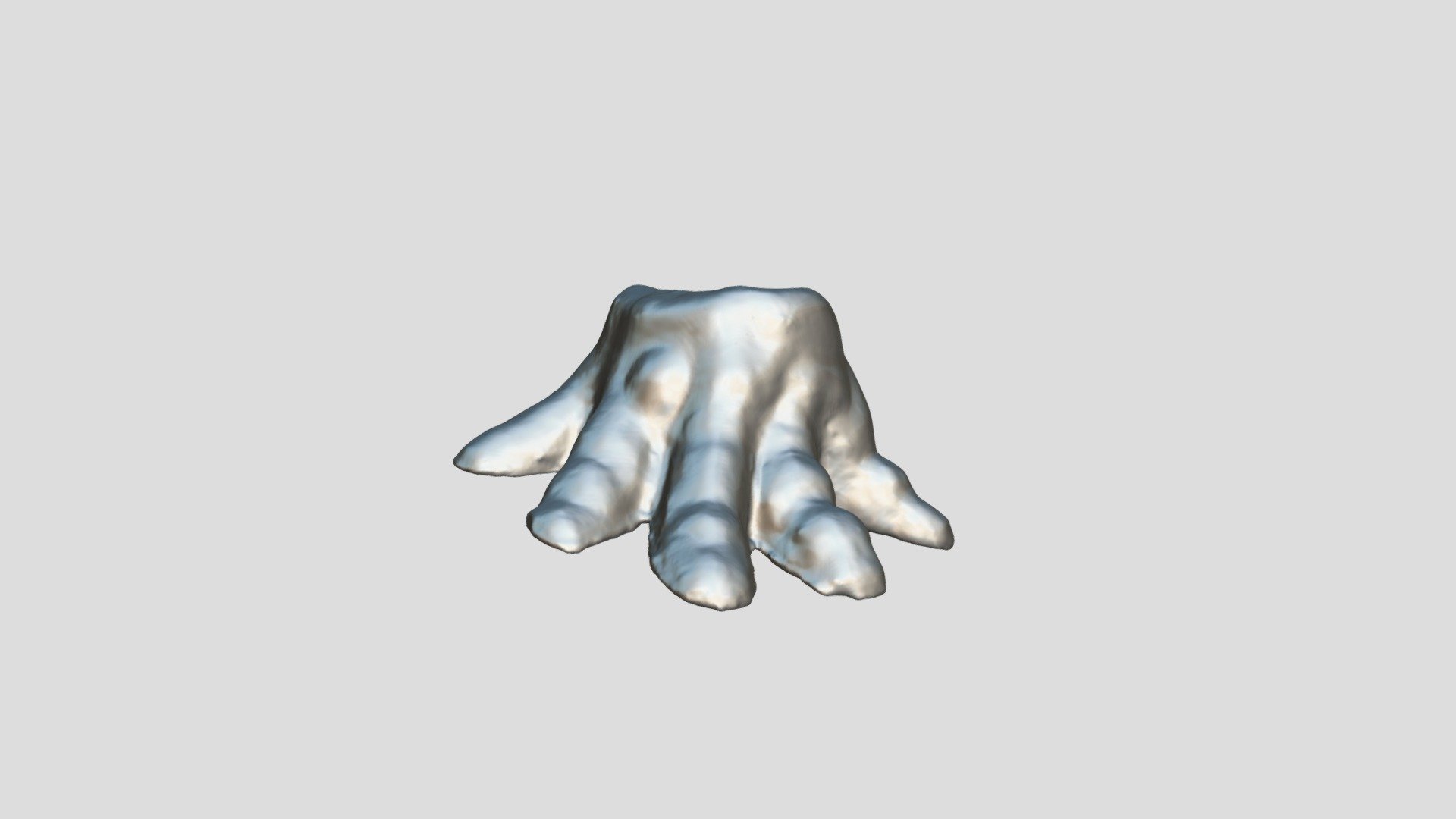 Palmer Mastodon Kit Foot R Rear (VCU_3D_5567) - 3D model by Virtual ...