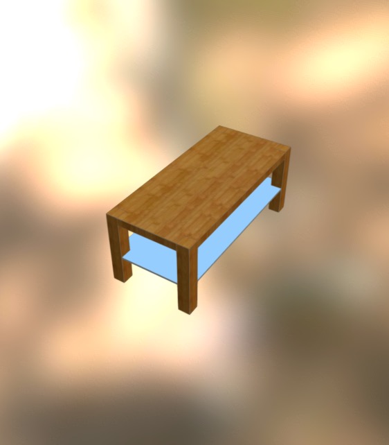 Table Test 001 - 3D model by vosiD (@gaspard) [38b3645] - Sketchfab
