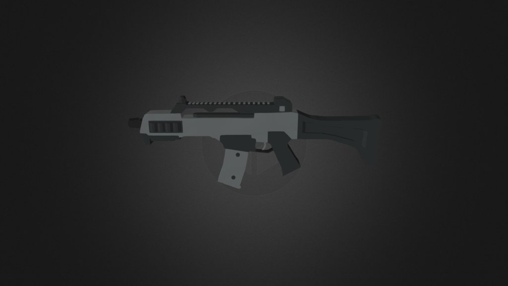Low Poly G36C - 3D model by skullmassarce7 [38b3795] - Sketchfab