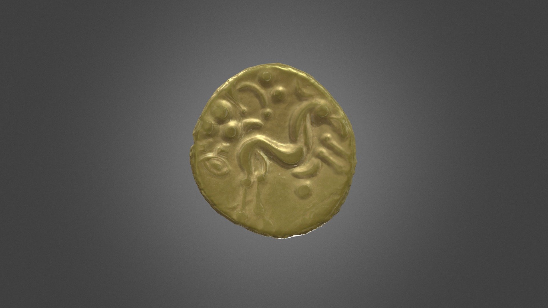 Celtic stater - Download Free 3D model by Allard Pierson ...