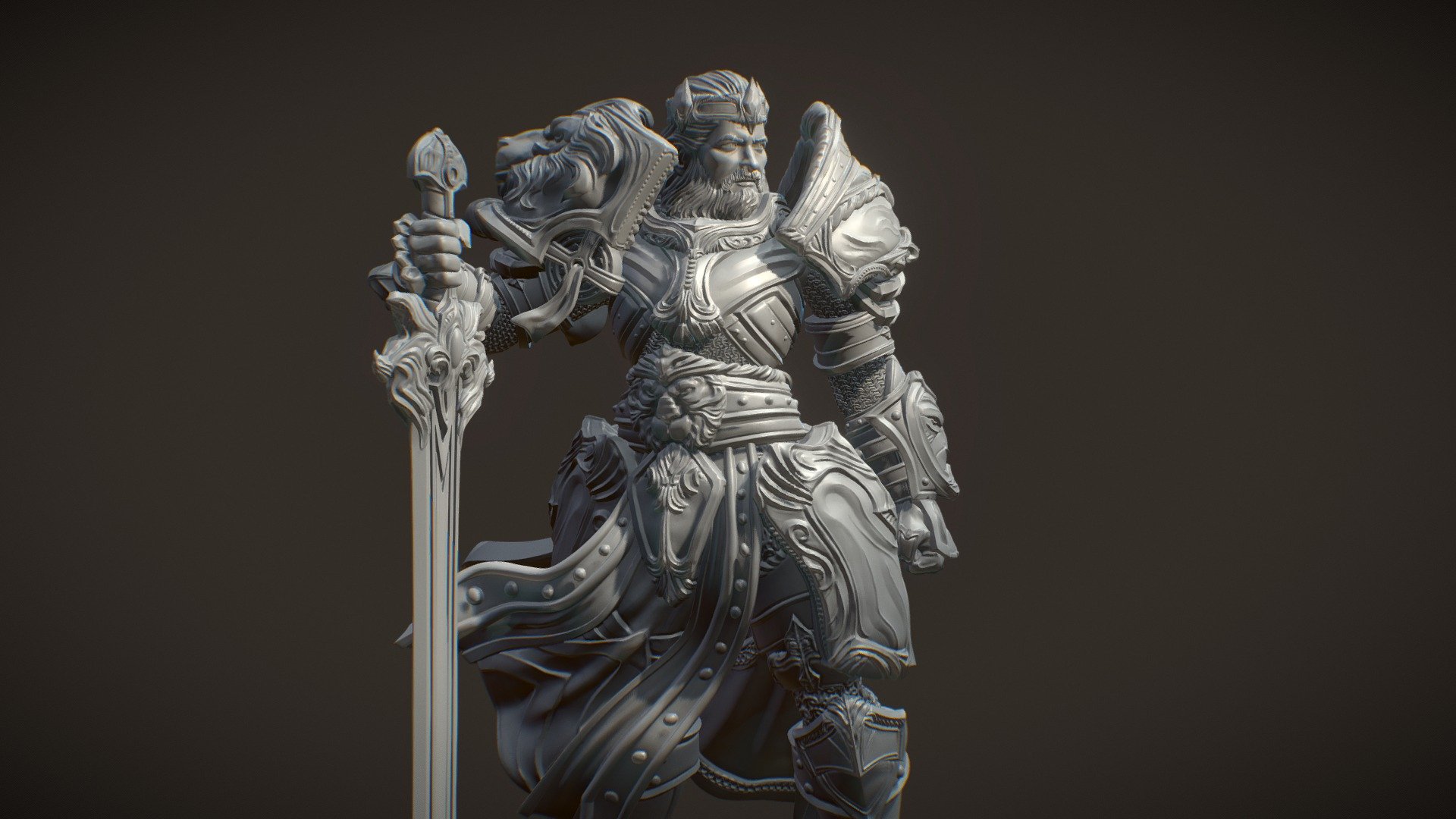 Paladins of Dawn: Itrek [presupported] - 3D model by Nerikson [38b5076 ...