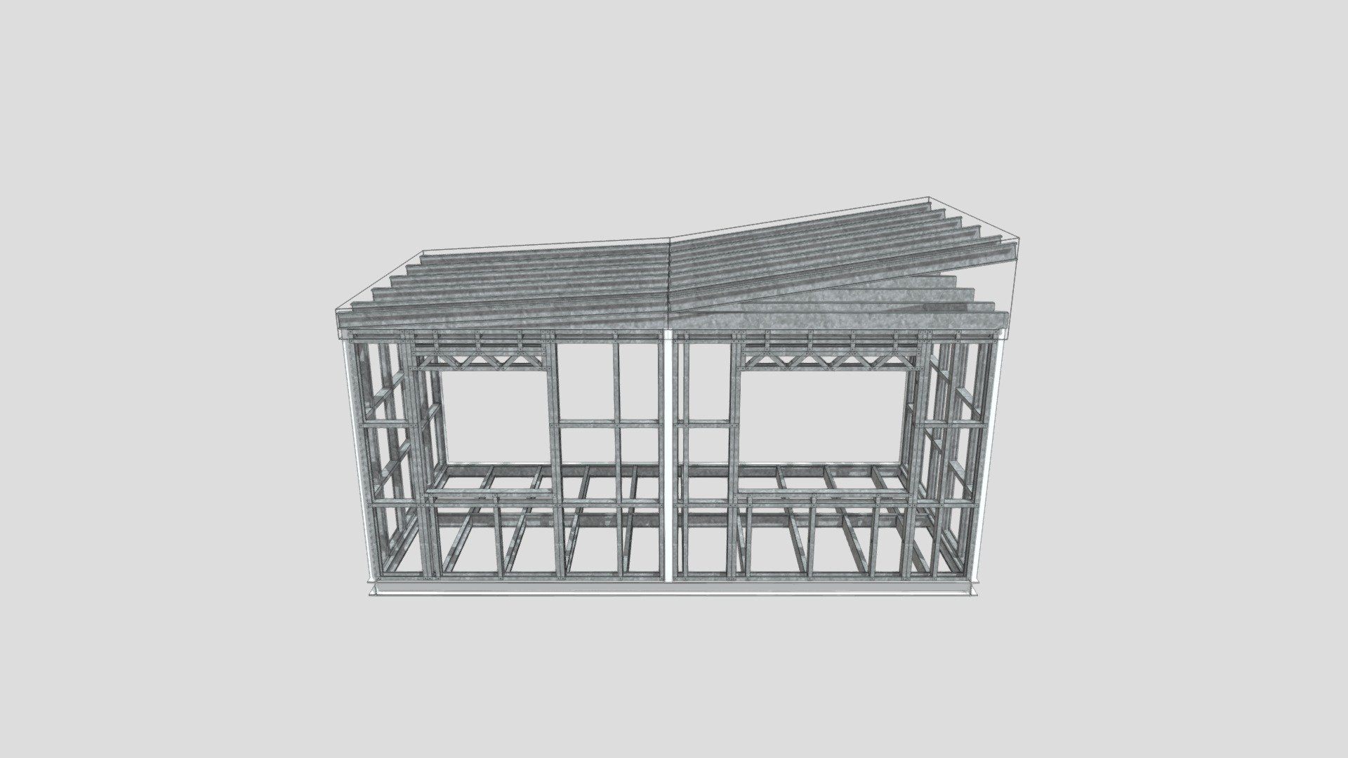 Module Roof - 3D model by Central Steel Framing (@centralsteelframing ...