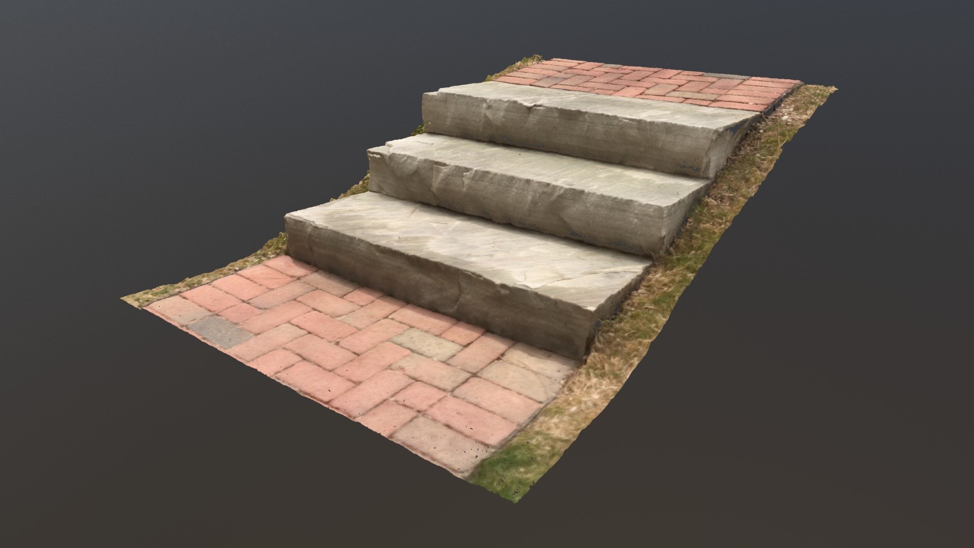 Stone Steps and Brick Path - Point Cloud - 3D model by EveryPoint ...