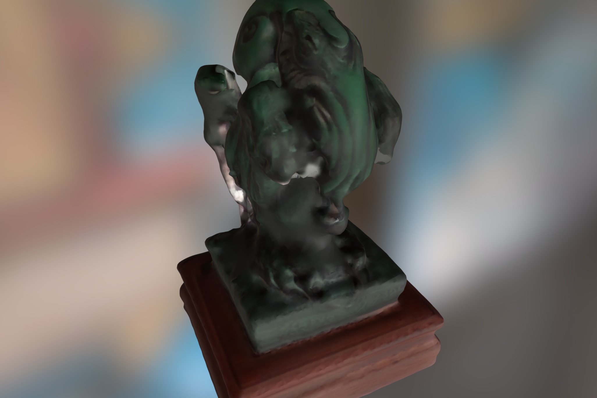 Cthulhu statue - 3D model by robstoll [38b6f24] - Sketchfab
