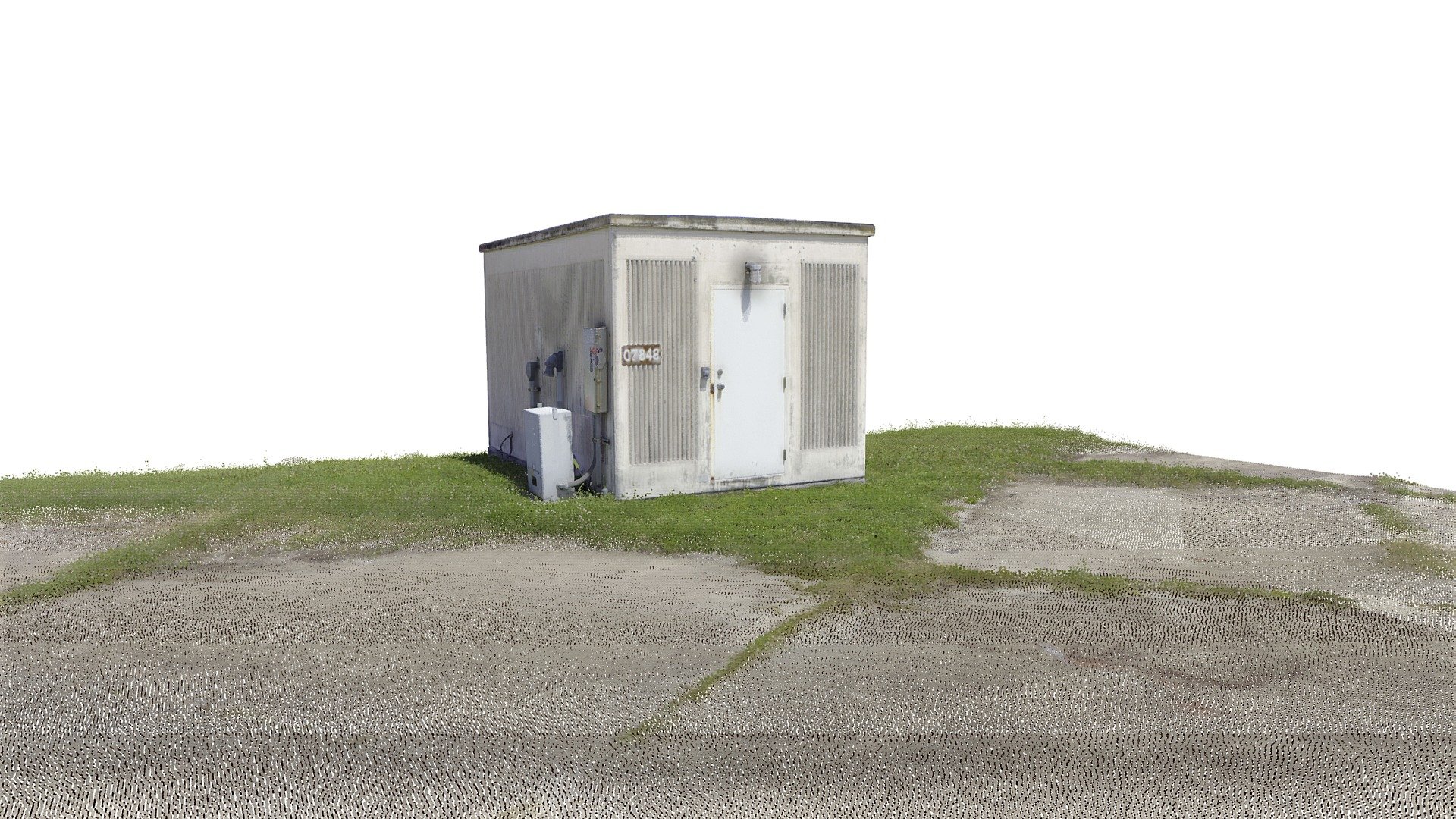 Pointcloud of Facility 7848 - Hangar C - 3D model by Center for Digital ...