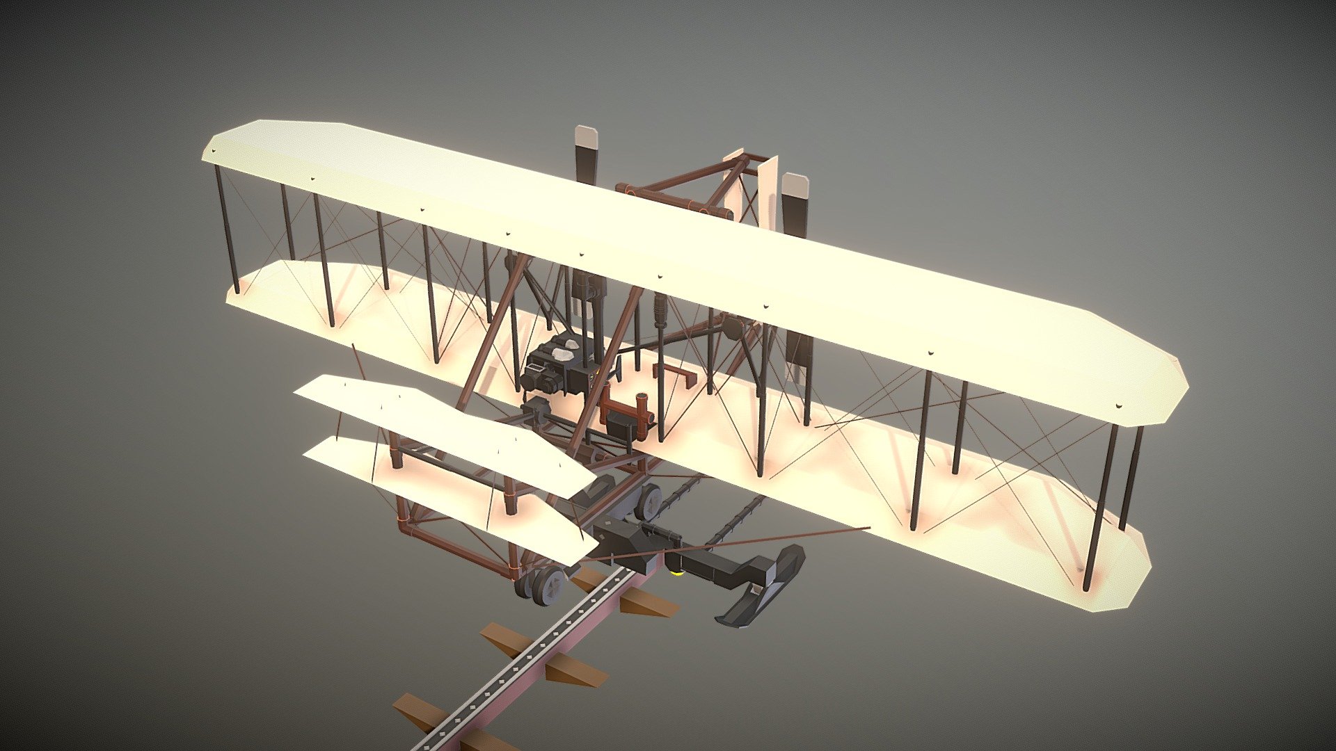 1903 Wright Flyer I - Stormworks - Download Free 3D model by Thales (@ThalesMML) [38b91a9 ...