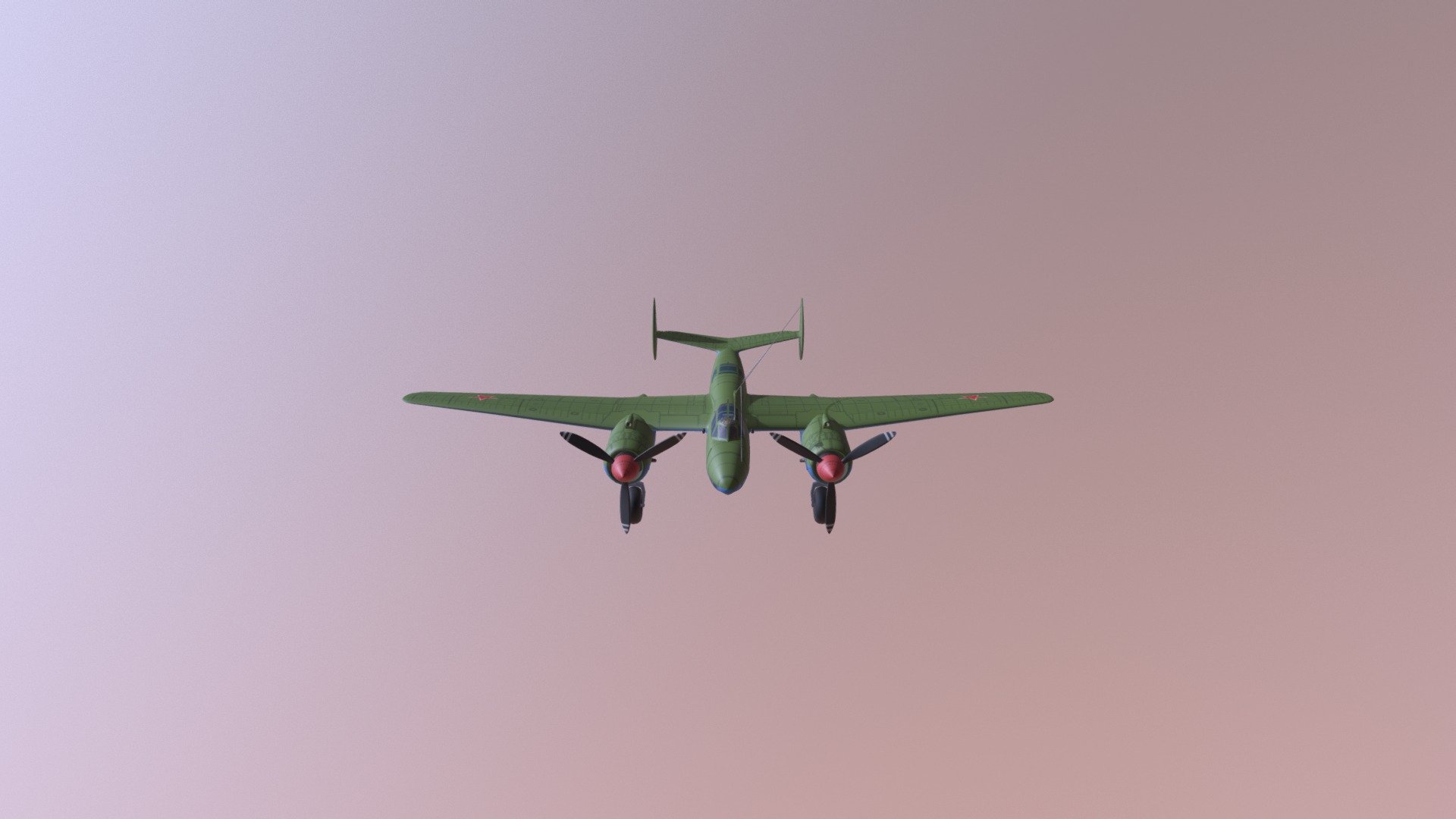 Tu-2 - 3D model by PashaSP1 [38ba03d] - Sketchfab
