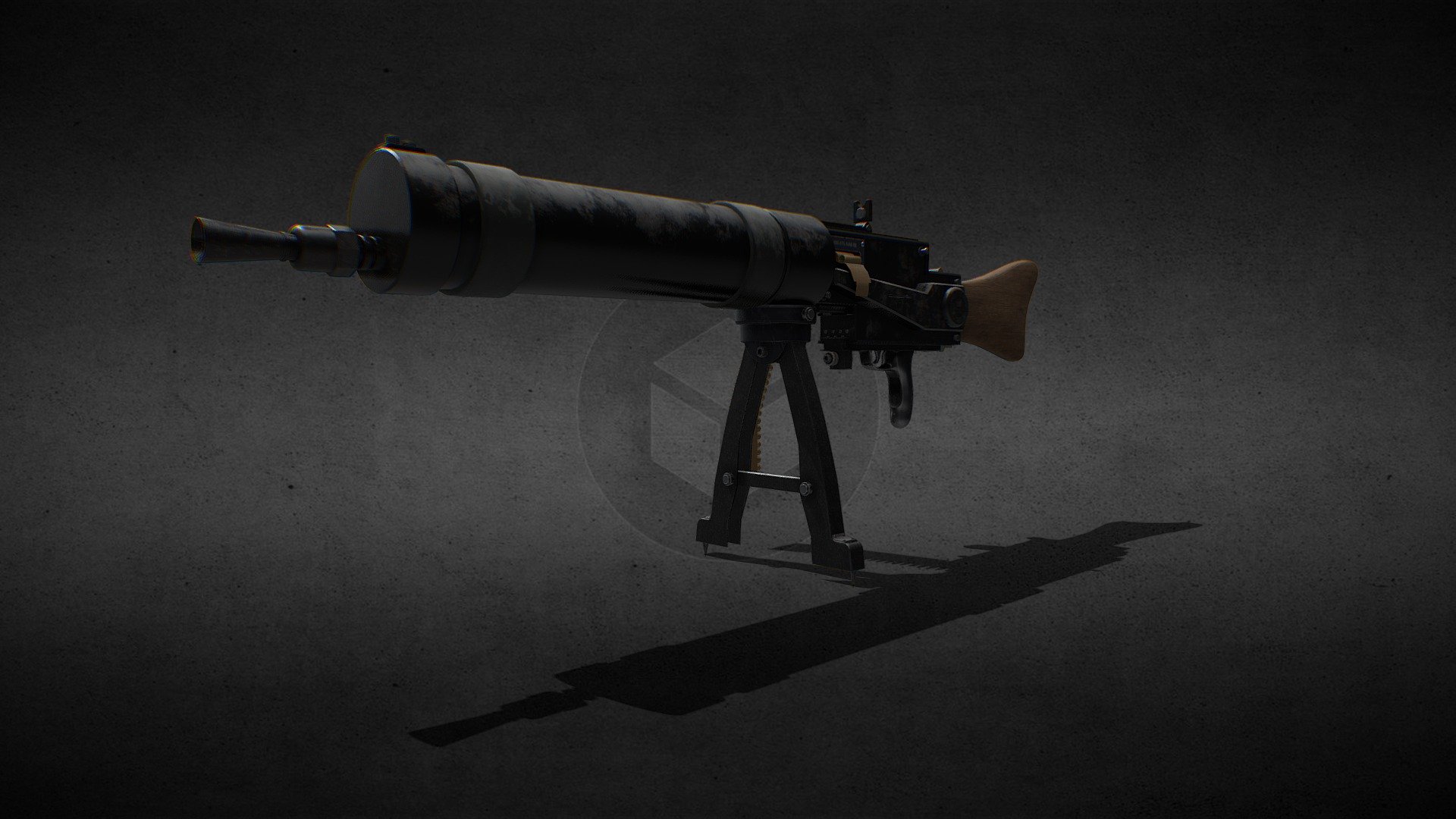 MG-08 - 3D model by EnriquePBart [38bae8d] - Sketchfab