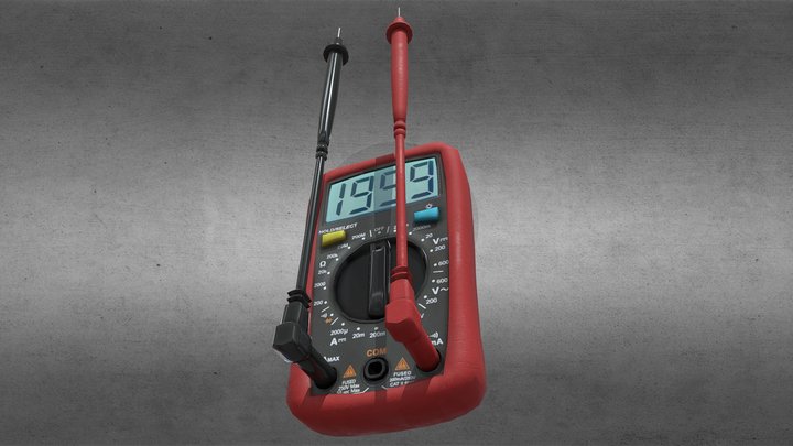 Voltmeter 3D models - Sketchfab
