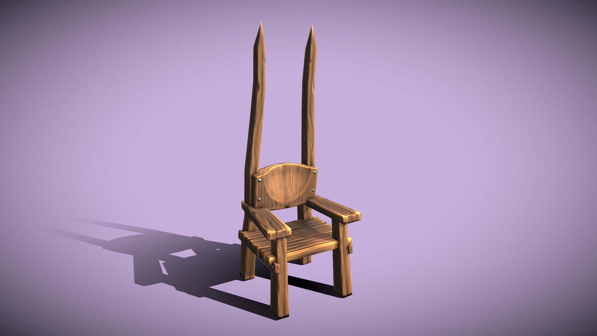 SM_Wooden_throne_2 - 3D model by Orlov Artemiy (VST0L) (@VST0L ...