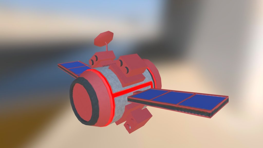 Satellite - 3D model by Humppa [38be162] - Sketchfab