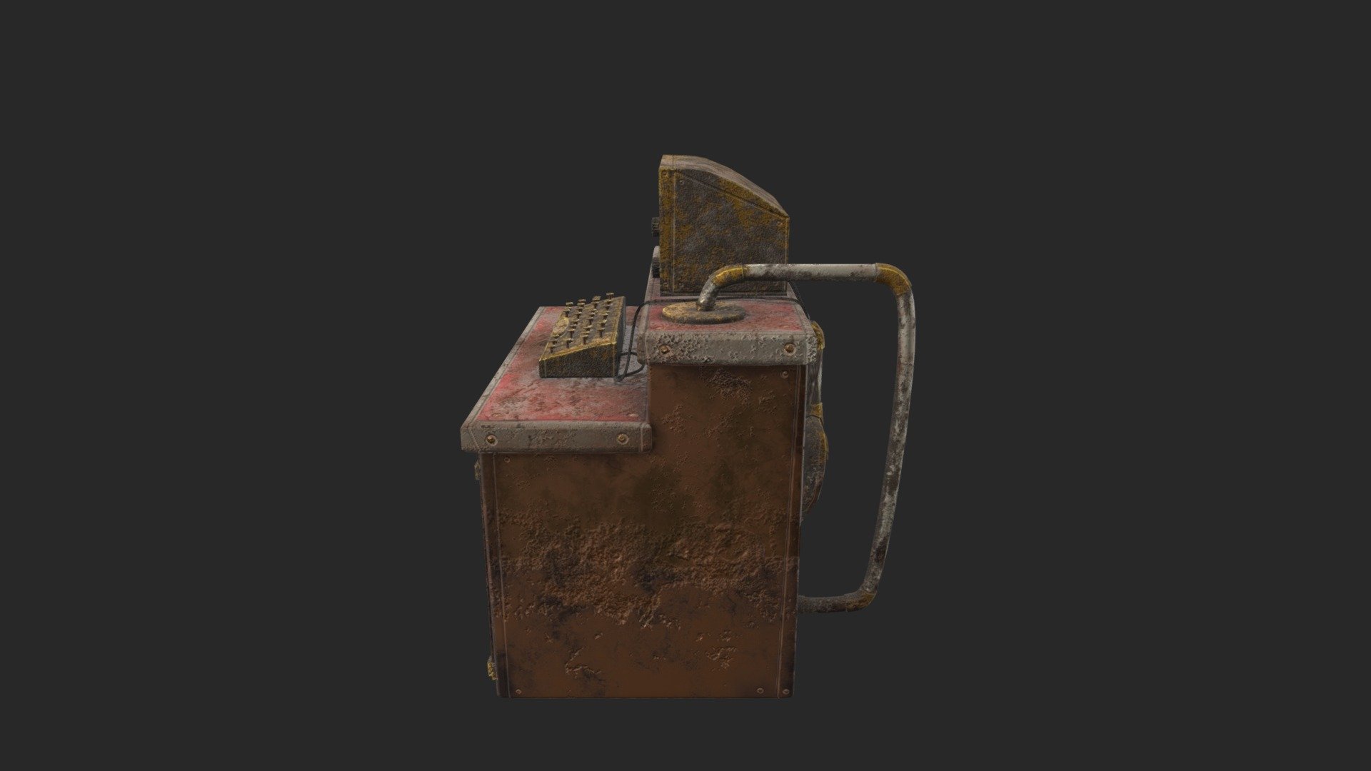 Ancient Computer - 3D model by AnastasiaSmith [38be38d] - Sketchfab