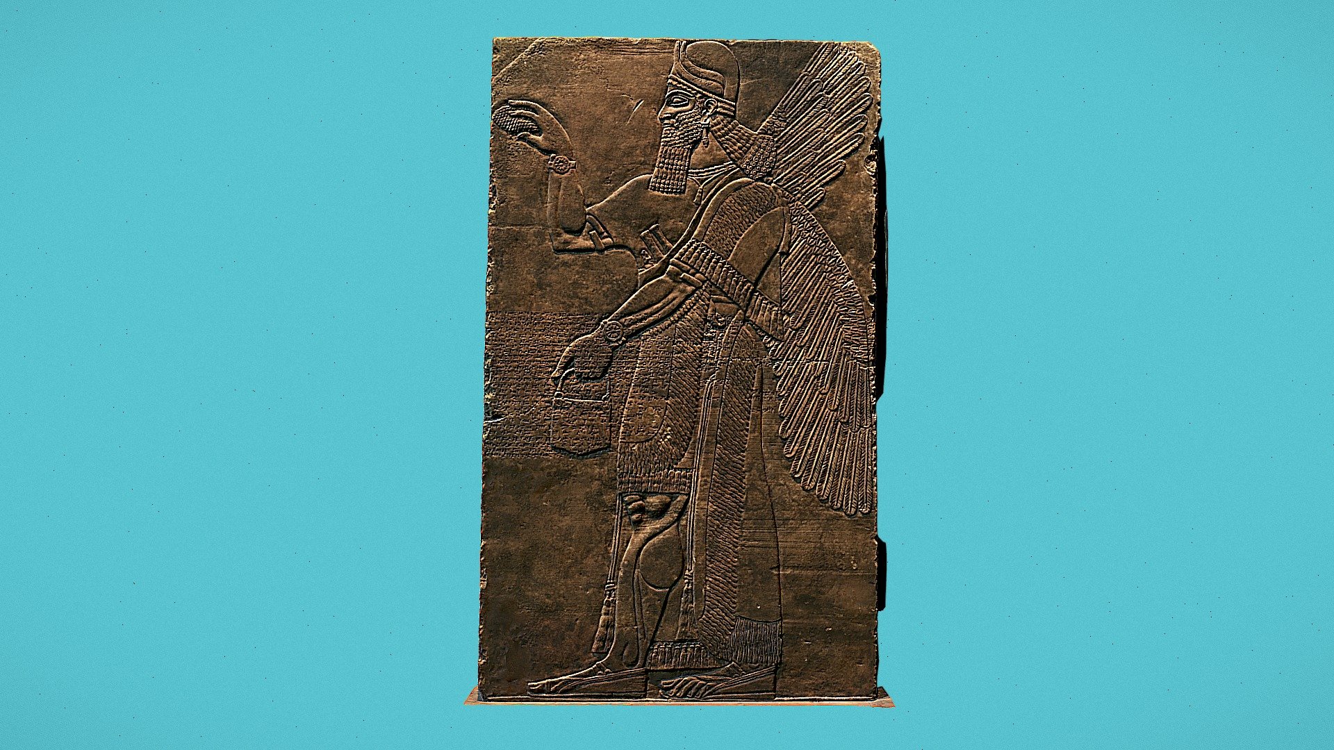 Nimrud / Iraq - Winged Genius - SMÄK - Gl. WAF 3 - Download Free 3D ...