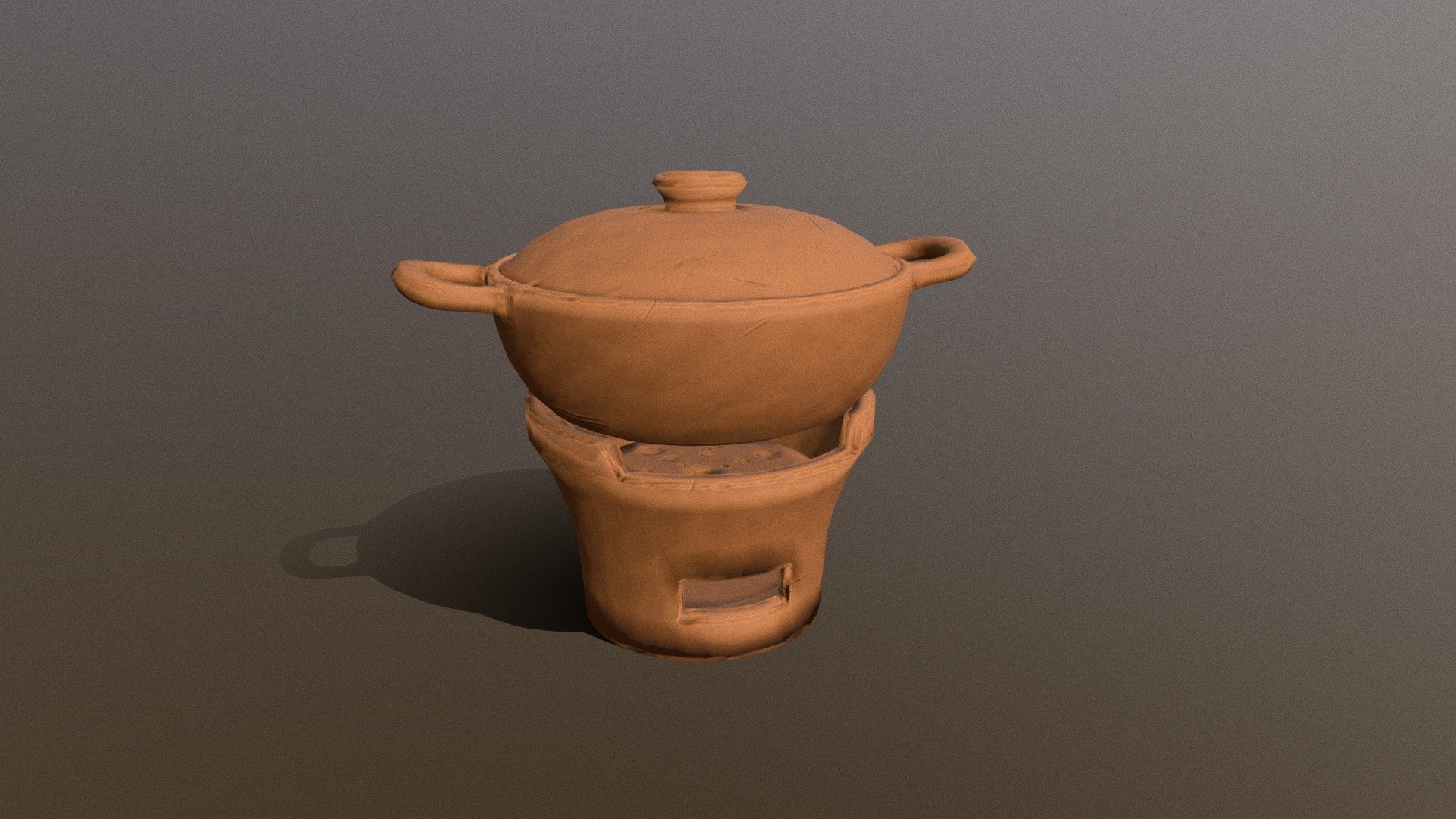 clay cooking pot - Download Free 3D model by josemtavares [38c0785 ...