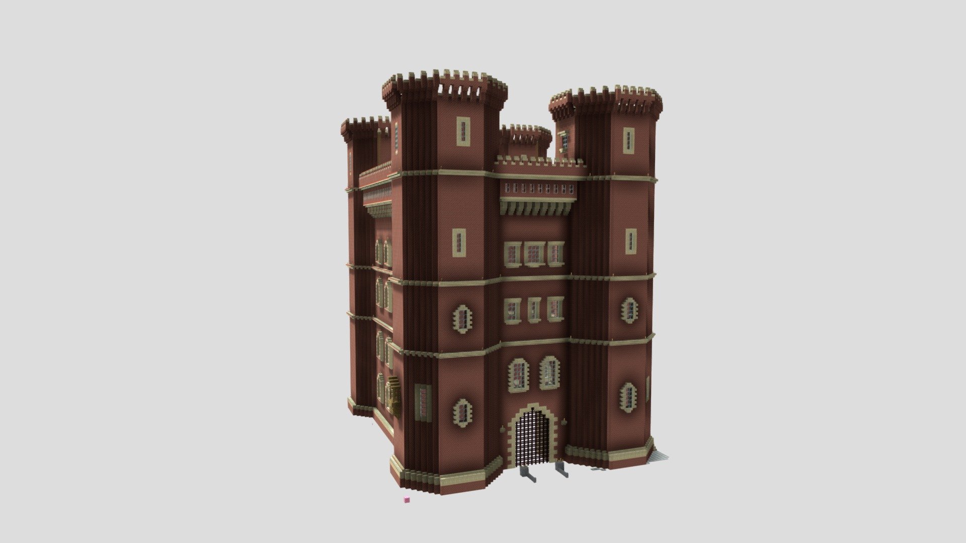 brick-castle - Download Free 3D model by madexc [38c204e] - Sketchfab
