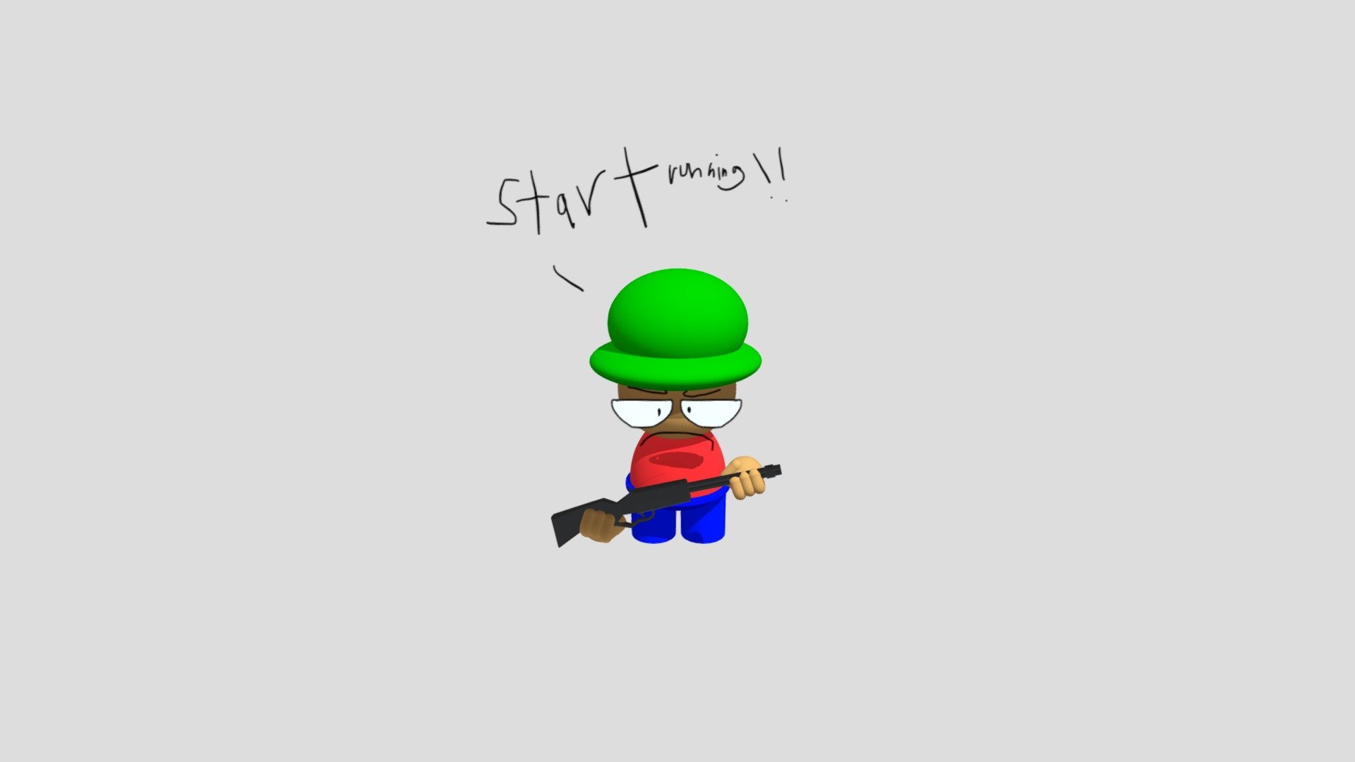 Bambi With An Gun - Download Free 3D model by TIKY667r [38c2228 ...