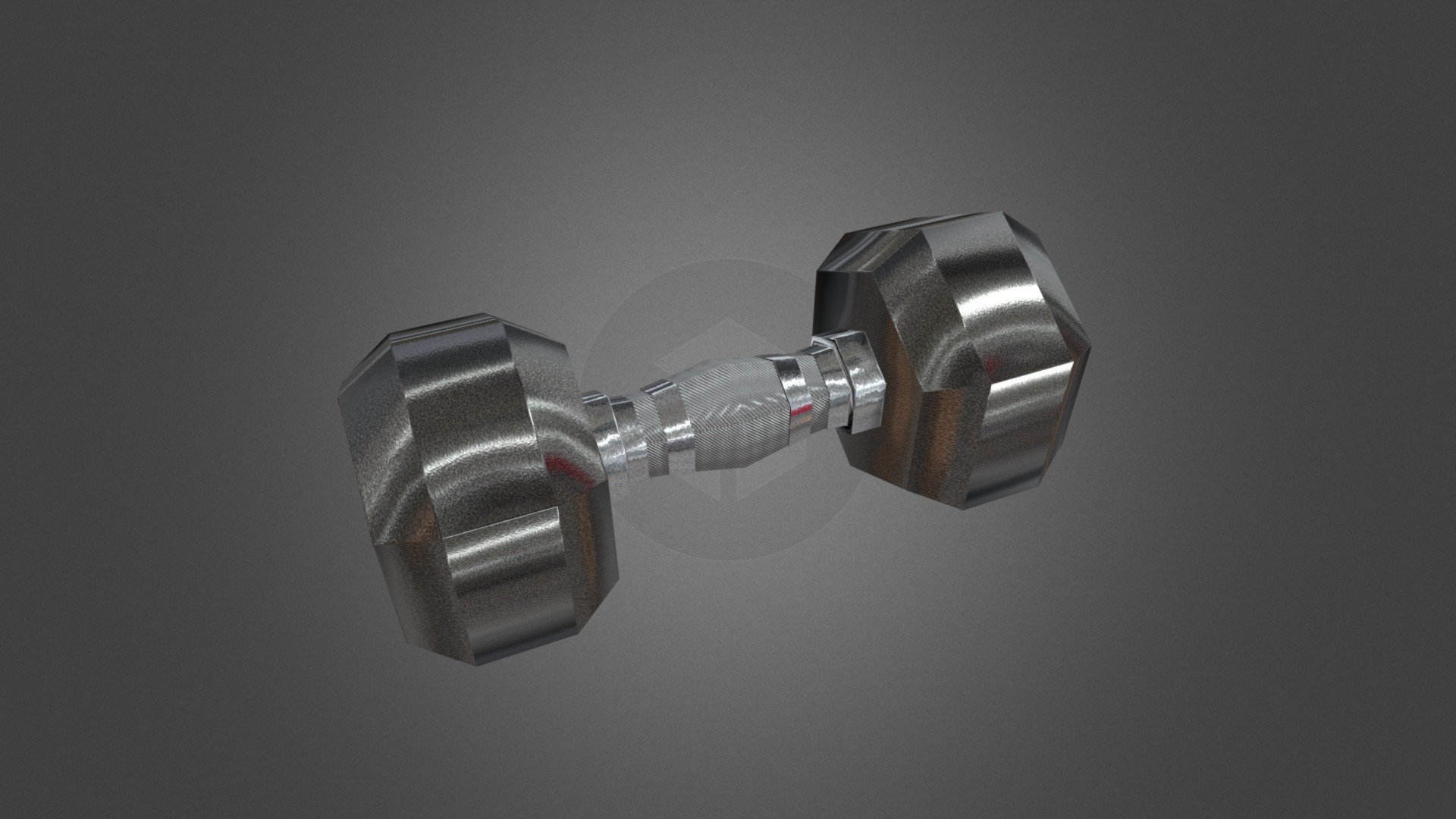 Dumbbel - 3D model by IvyLin (@IvyLin0502) [38c3306] - Sketchfab