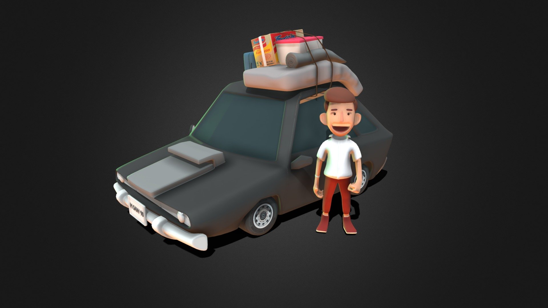 MUDIK - 3D model by bankzzzt [38c41db] - Sketchfab