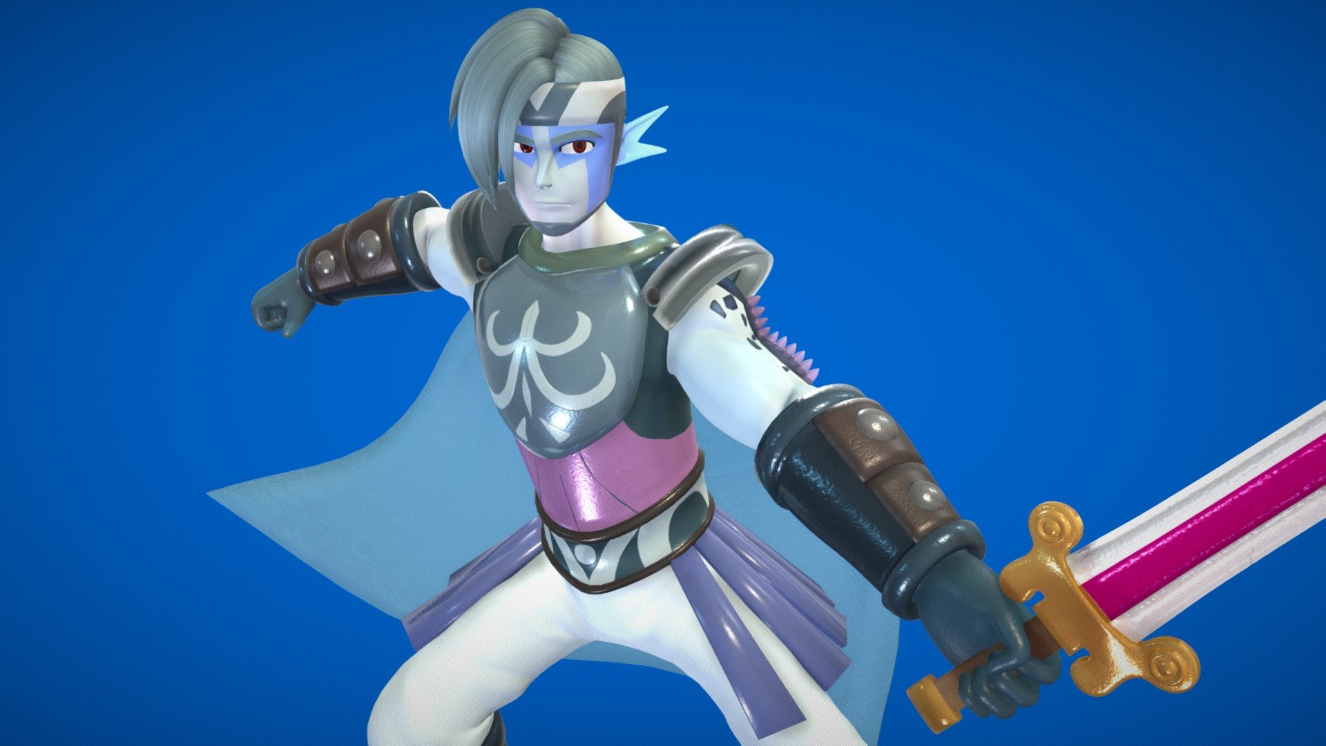 Golden Sun - Saturos - 3D model by JonathanOC7 (@JonathanOC) [38c4728 ...