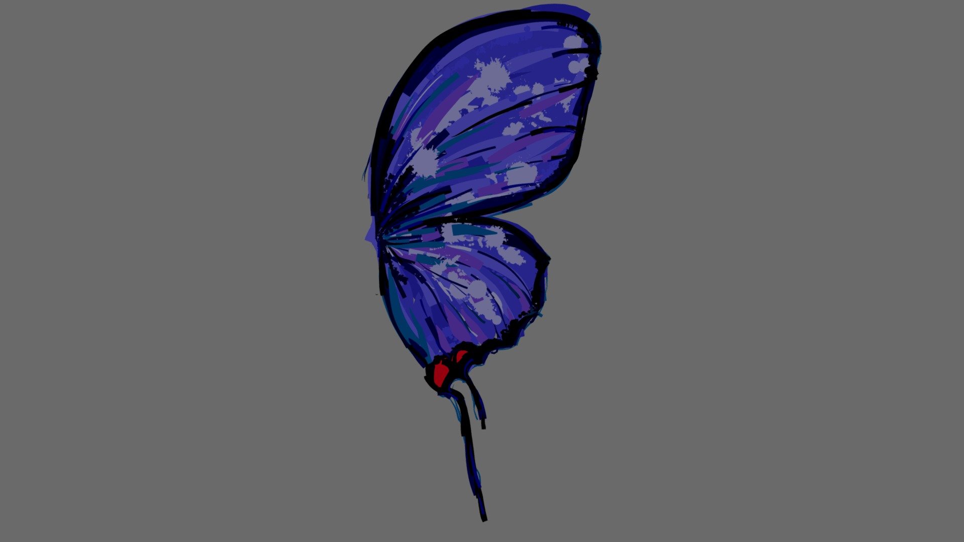 wing - 3D model by Akmyrat Tuyliyev (@akmyrat) [38c575b] - Sketchfab