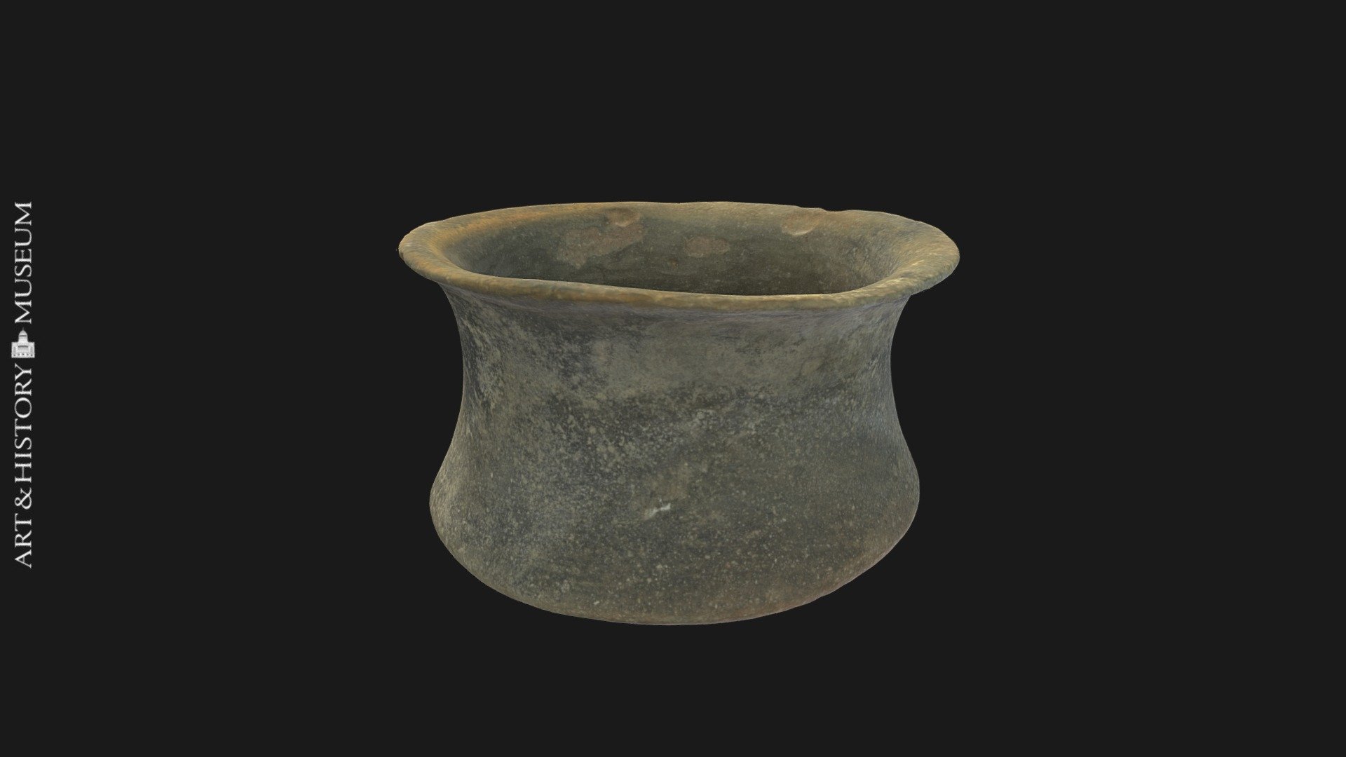 Carinated vase with flaring rim - PG.2807.1421 - Download Free 3D model ...