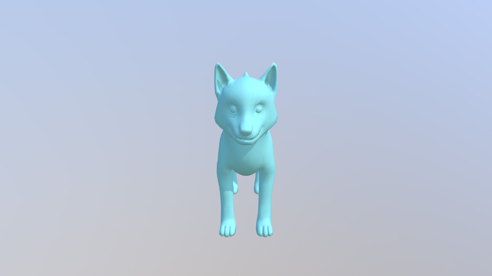 Dog Topology Exercise - 3D model by Becky (@rebeccannoying) [38c631c ...