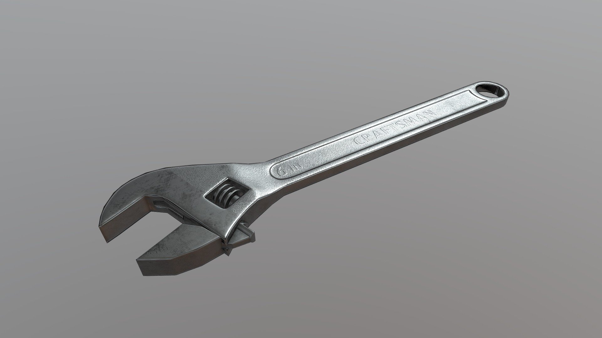 wrench - 3D model by Gustavs (@gusis) [38c7950] - Sketchfab