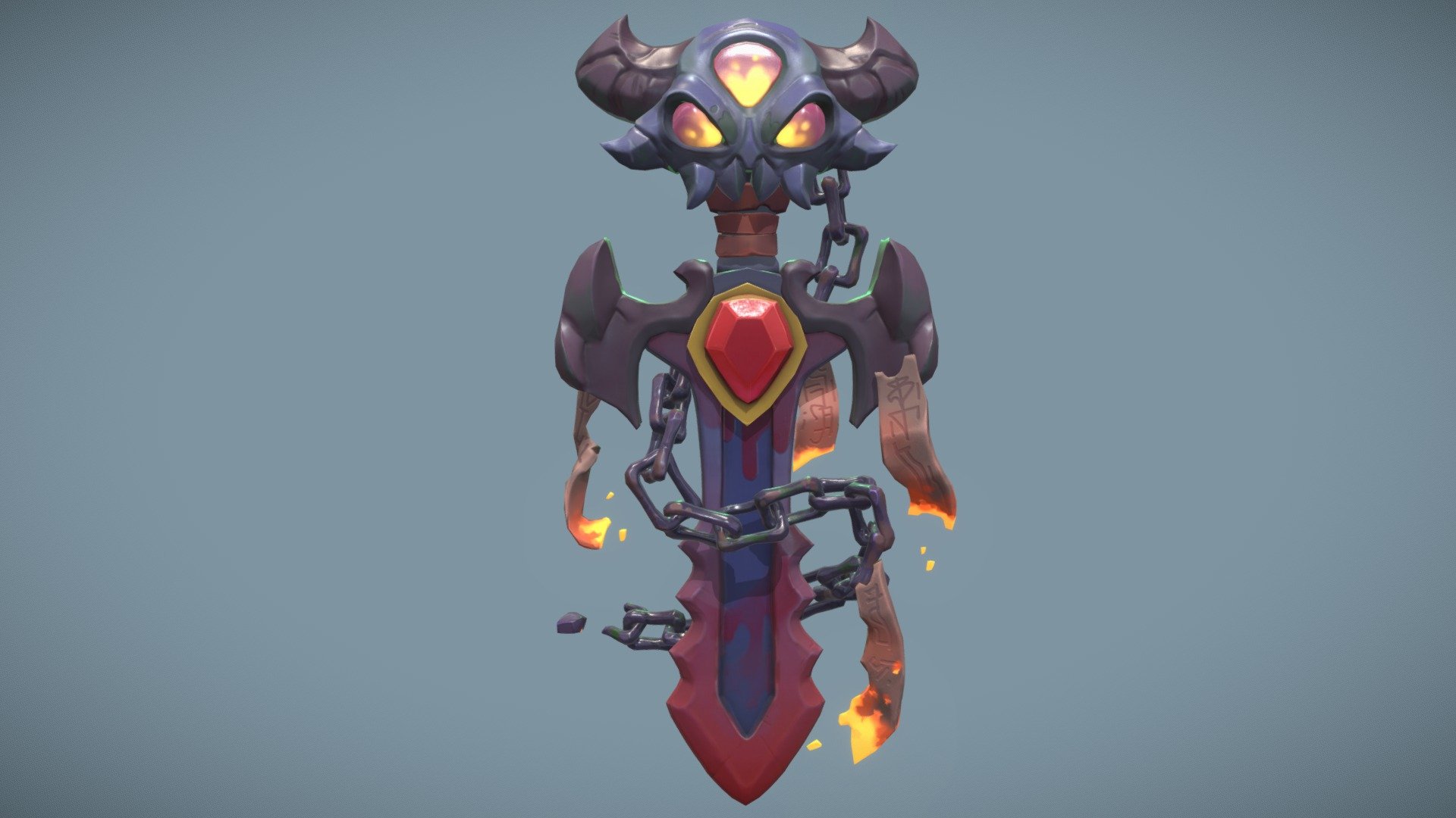 Sword props - 3D model by Darya (@sabvenia) [38c8401] - Sketchfab