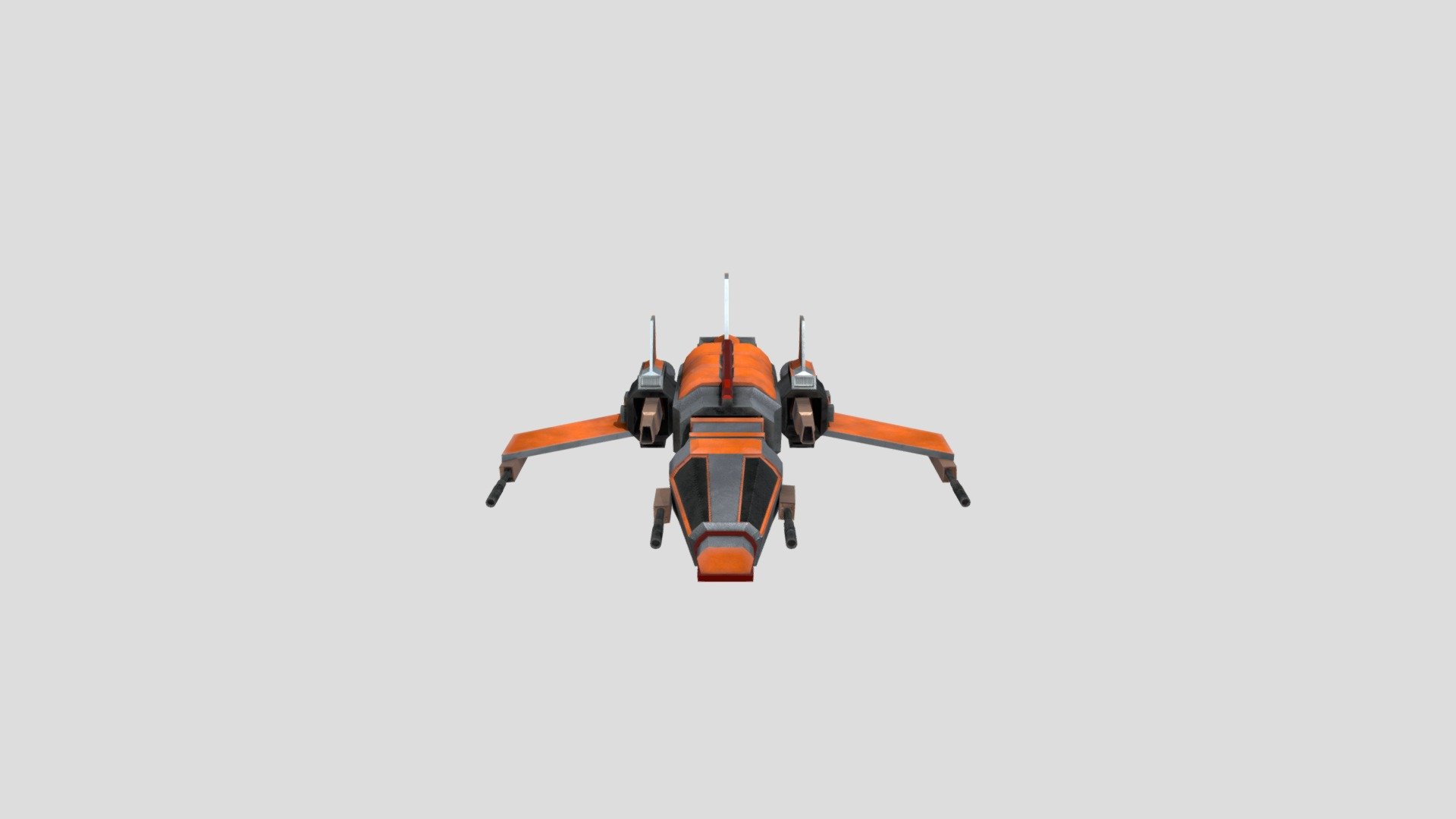 Spaceship - 3D model by ParkerSpade [38c87bb] - Sketchfab