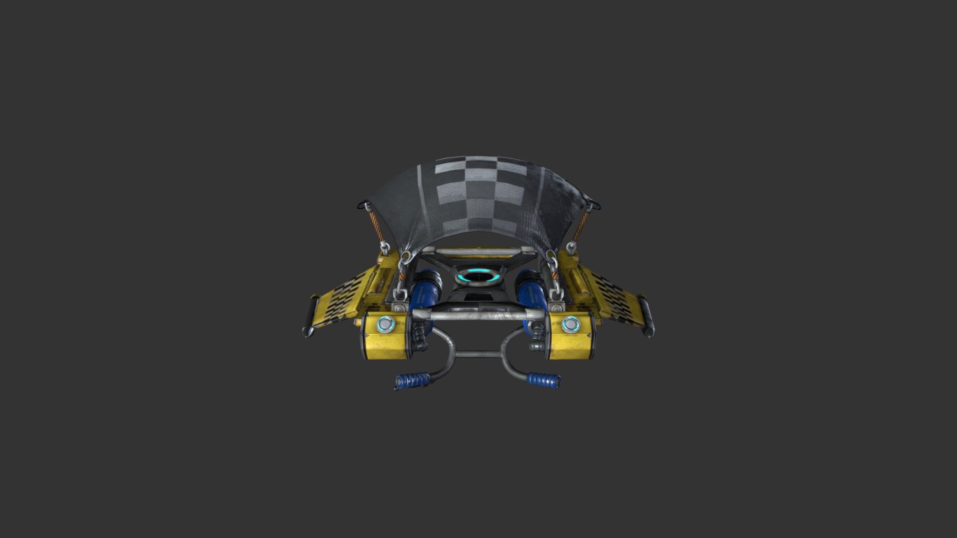 Checker Glider - 3D model by Fortnite Skins (@fortniteskins) [38c8840 ...