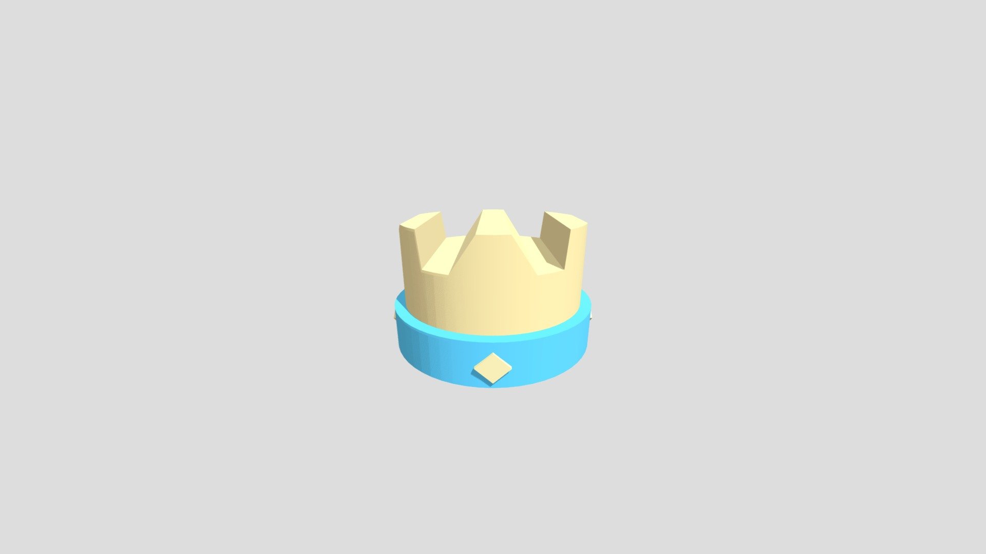 Blue Crown - Part 1 - 3D model by nb04634 [38c8dd3] - Sketchfab