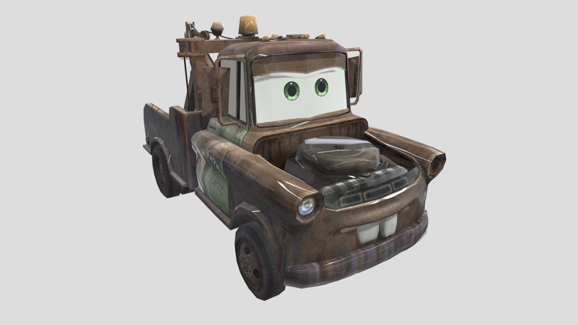 GameCube- Tow Mater - Download Free 3D model by SMF Features Developed ...
