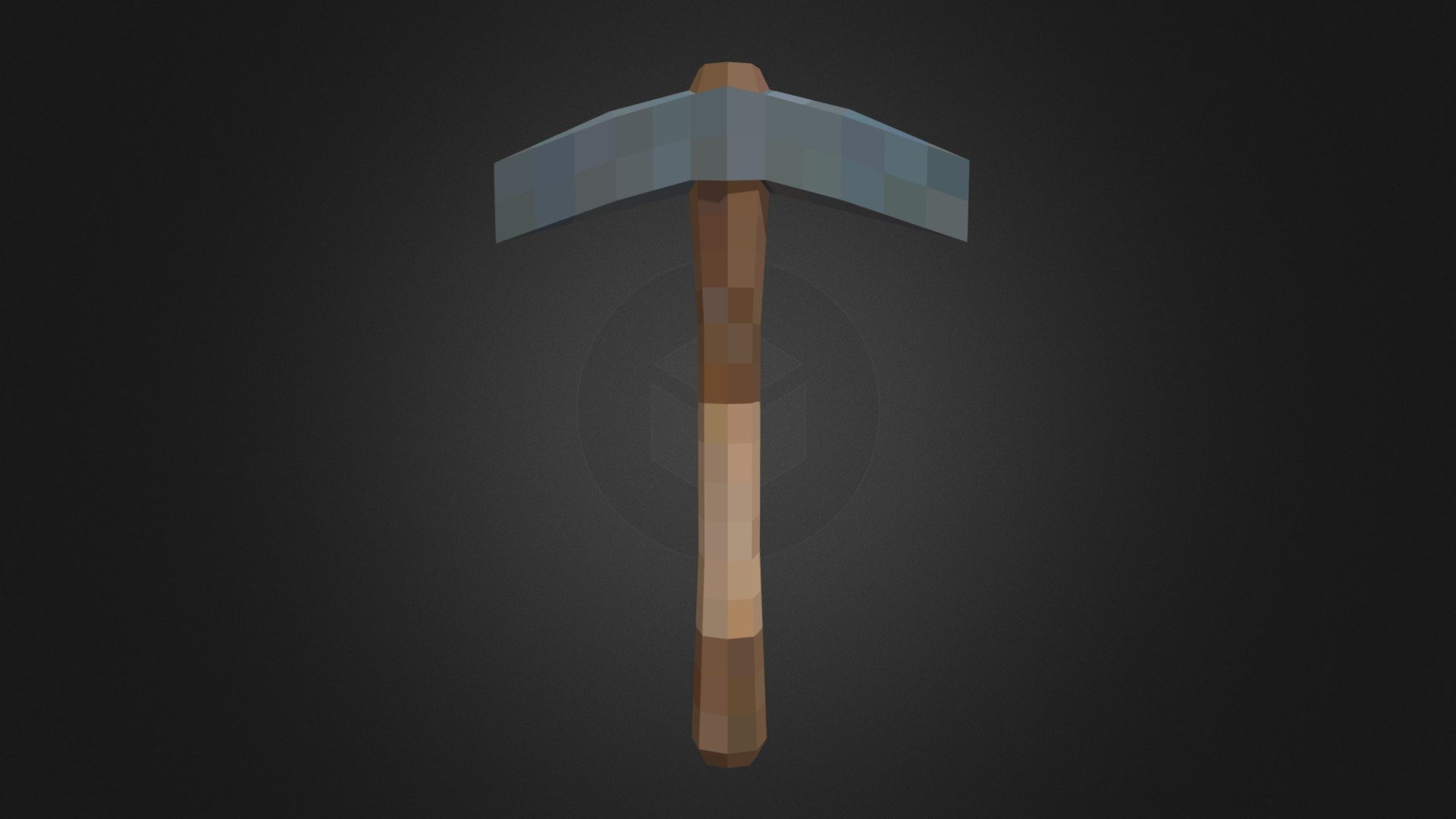Low poly Pickaxe - Download Free 3D model by DearFox [38c9aeb] - Sketchfab