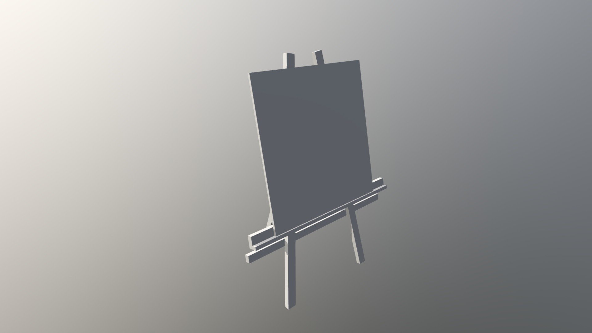 Paint Easel - 3D model by veronica.grifa (@conica.vg) [38c9c5f] - Sketchfab