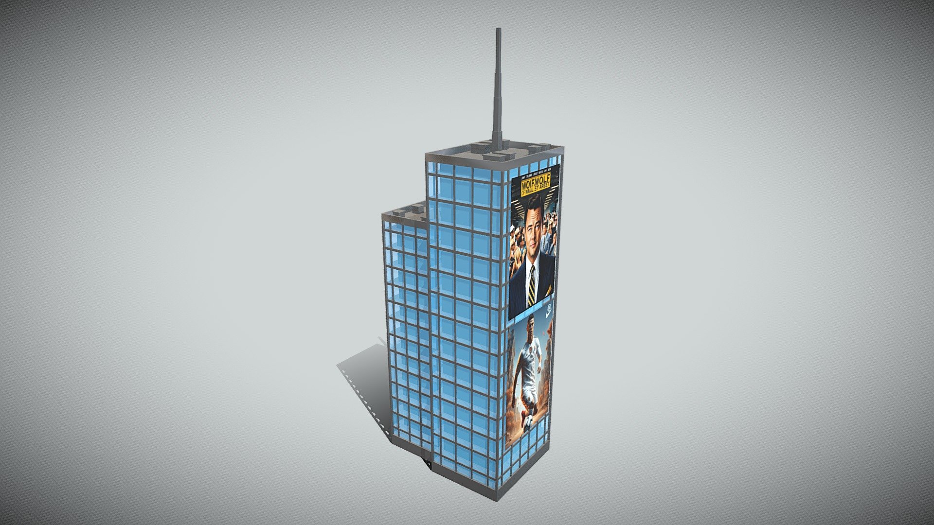 skyscrapers - Download Free 3D model by rosaliarenda [38ca318] - Sketchfab